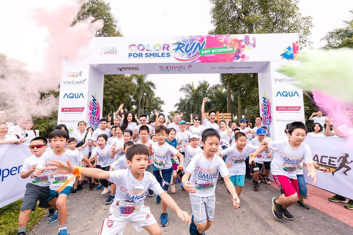 Color Run for Smiles – Operationsmile Vietnam